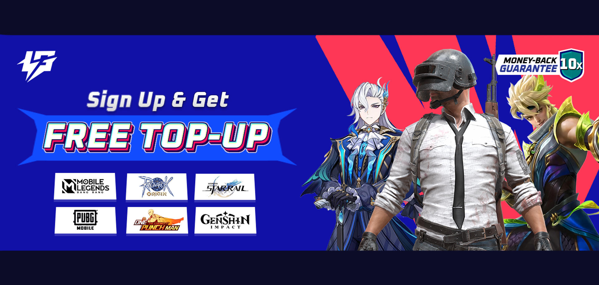 Most Affordable Game Top Up and 10x Money-back Guarantee | Lapakgaming
